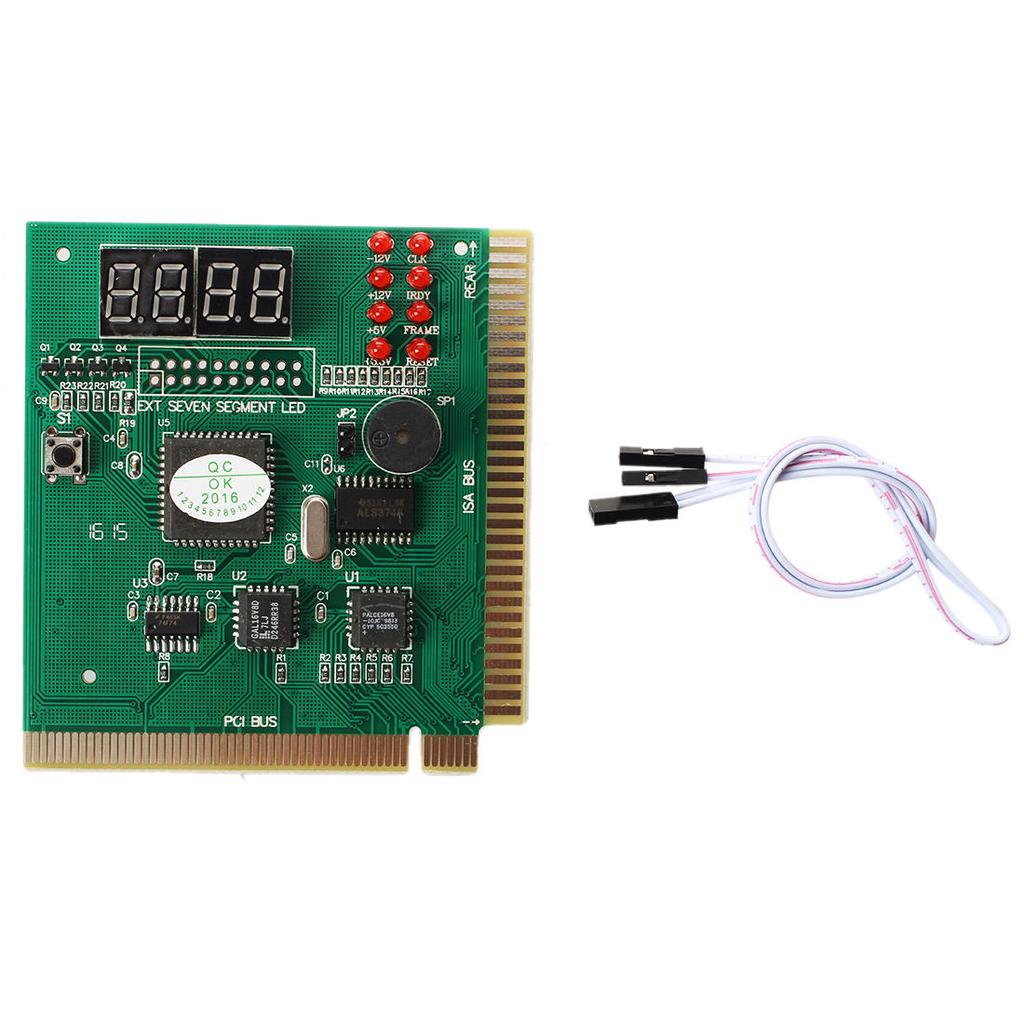 4 Digit Analysis Diagnostic Tester Post Card Pci Pc Analyzer